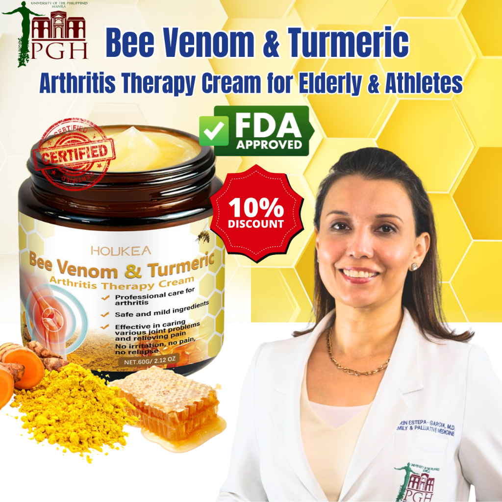 Turmeric and Bee Venom Plus Cream 30g – Erase Joint and Bone Pain, Gout ...