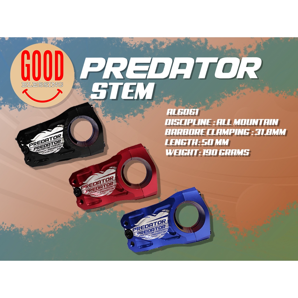 Stem Weapon Predator AM All Mountain Stem 50mm | Shopee Philippines
