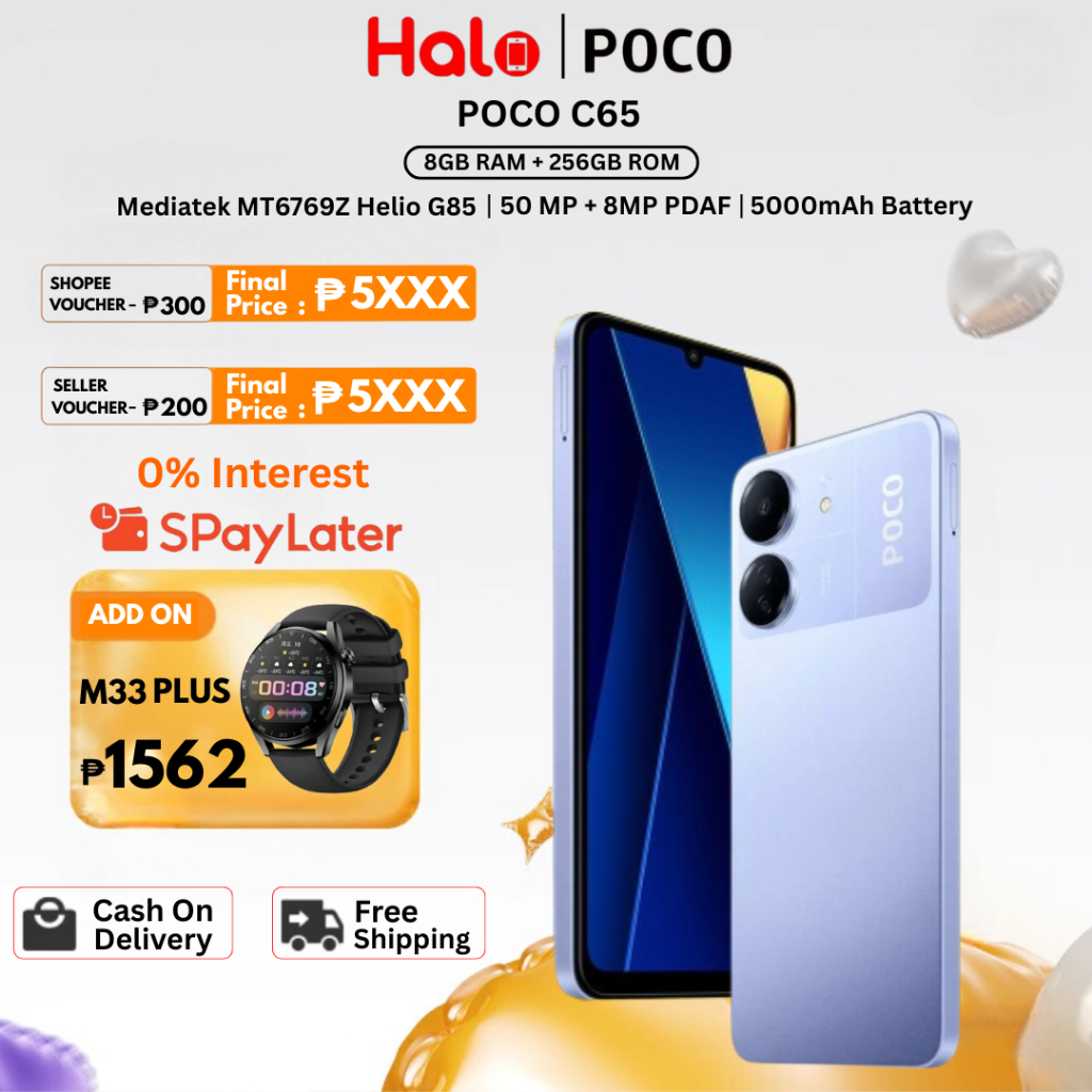 C65 Smartphone | 8GB+256GB | MediaTek MT6769Z Helio G85 | 6.74" 90Hz ...