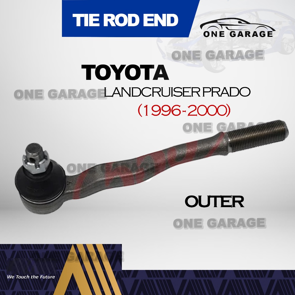 AISIN Tie Rod End OUTER For TOYOTA LANDCRUISER PRADO (1996-2000) RIGHT ...