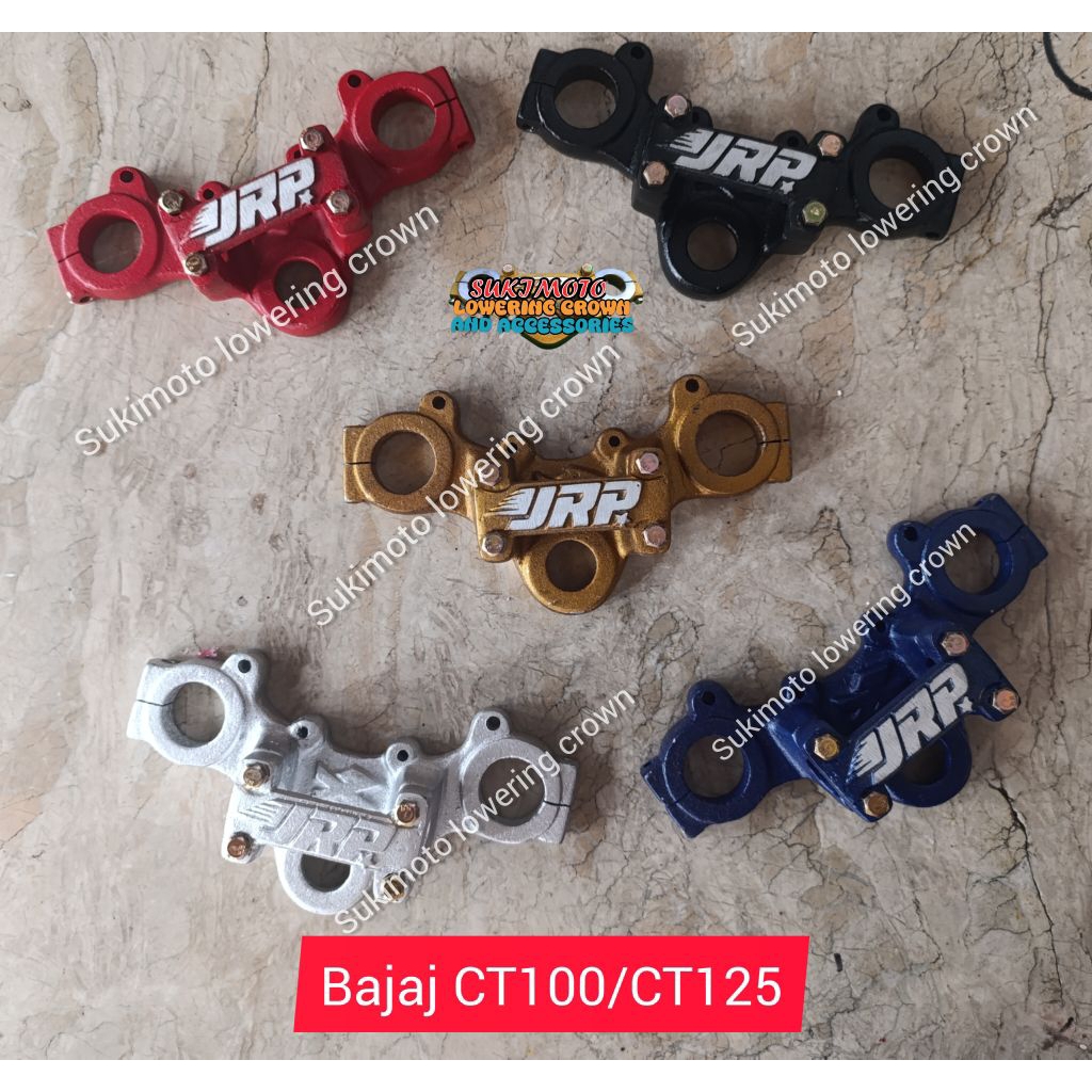 Bajaj C100/CT125 lowering crown/butterfly (JRP clamp) | Shopee Philippines