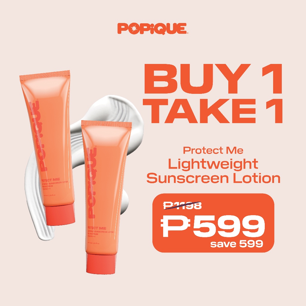 Popique B1T1 Protect Me Lightweight Sunscreen Lotion [SPF 50+ PA ...