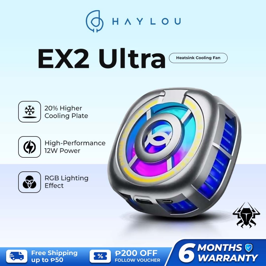 Plextone EX2 Ultra & EX2 Pro HeatSink Cooling Turbo Fan Mobile Phone ...