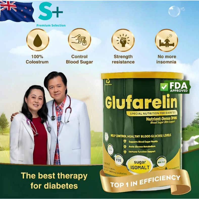 Diabetic Milk Glufarelin Gold Milk For Diabetic Support Help Control ...
