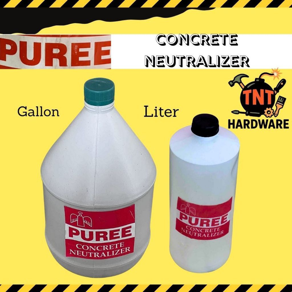Puree Concrete Neutralizer Panglason sa Cemento 1 L & Gallon | Shopee ...
