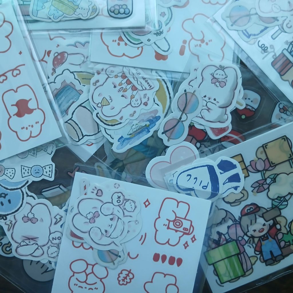 10pcs Cute Sticker Packs with Different Designs from Different Sets ...