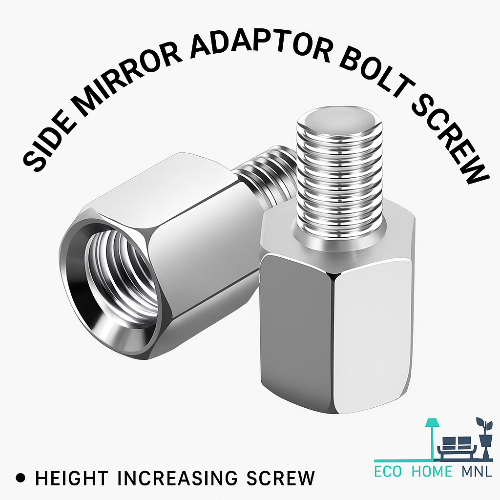 Universal Motorcycle Side Mirror Adapter Bolt – Metal Extension Screw ...