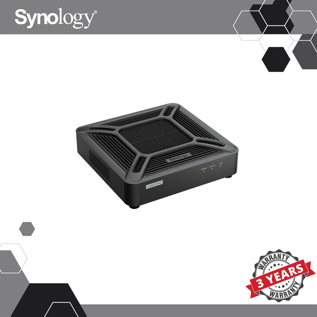 Synology VisualStation VS600HD Video Decoder Surveillance Station with ...