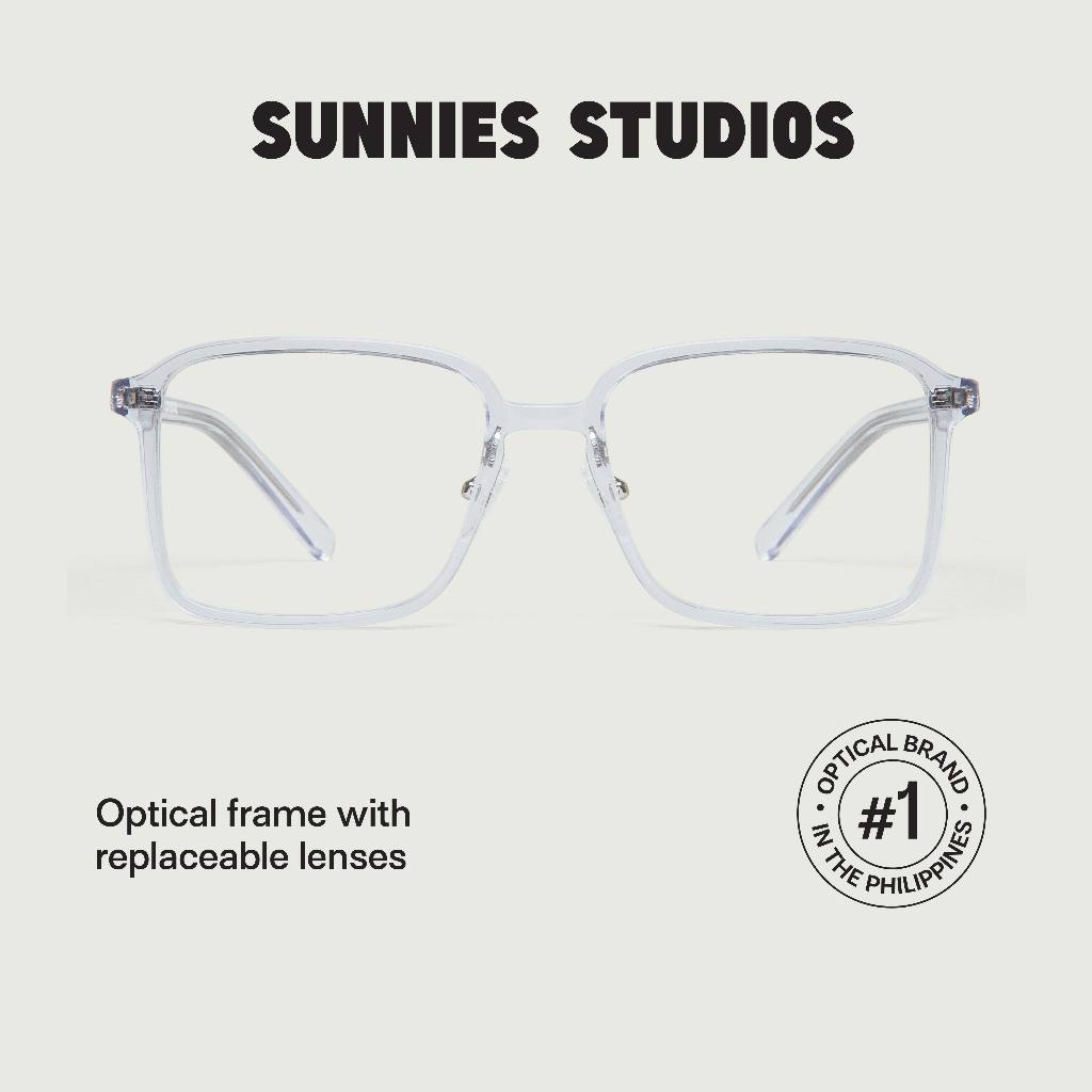 Sunnies Studios Optical Frame Dex+ (Eyeglasses with Free Replaceable Lens Grades for Men and ...