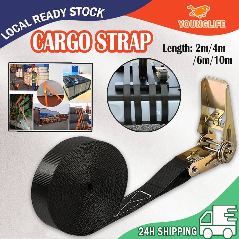 Truck Straps Cargo Strap Ratchet Strap High Strength Ratchet Tie Down ...