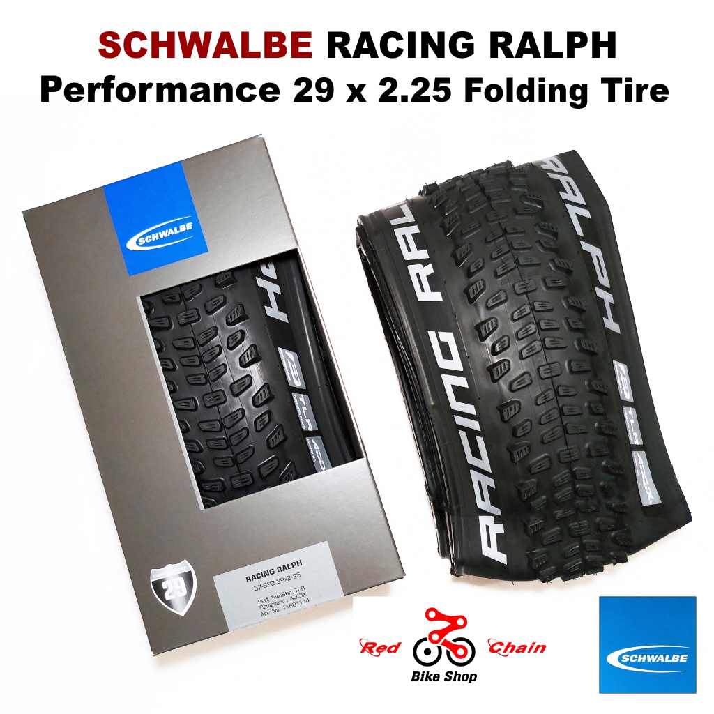 SCHWALBE RACING RALPH 29 x 2.25, Performance Addix, TUBELESS Folding ...