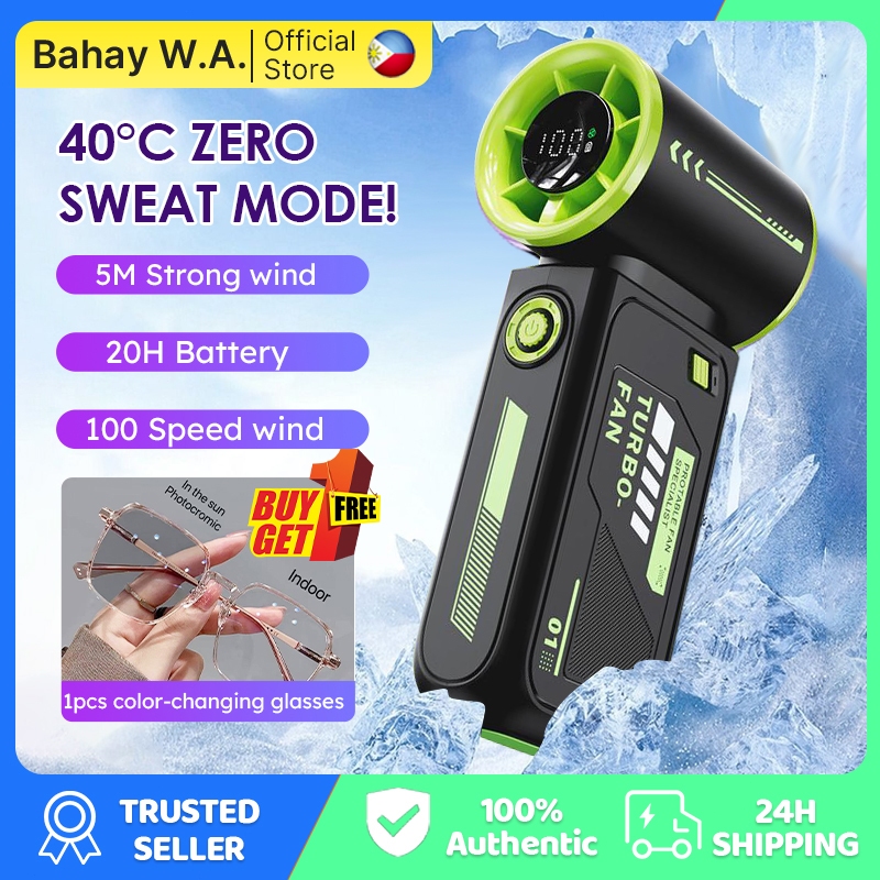 Portable Mini Fan Original Turbol Fan Small Fan Rechargeable USB ...