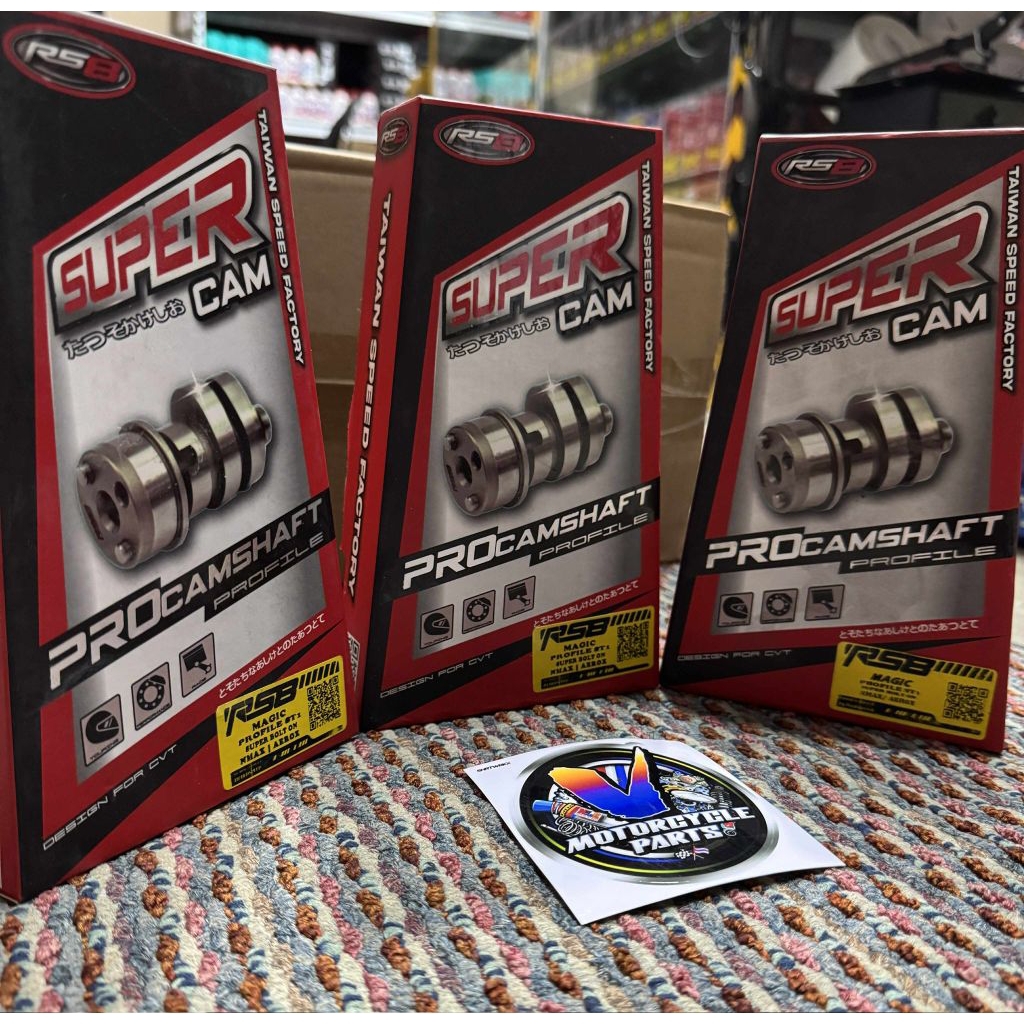 RS8 Supercam ( ST1 Magic Profile / ST2 ) ( Aerox/Nmax V1 V2 ) | Shopee Philippines
