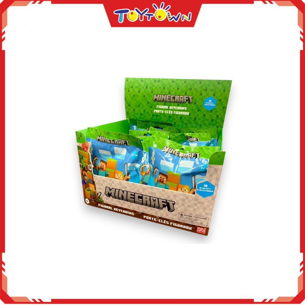 Minecraft Figural Keychain Blind Bag | Shopee Philippines