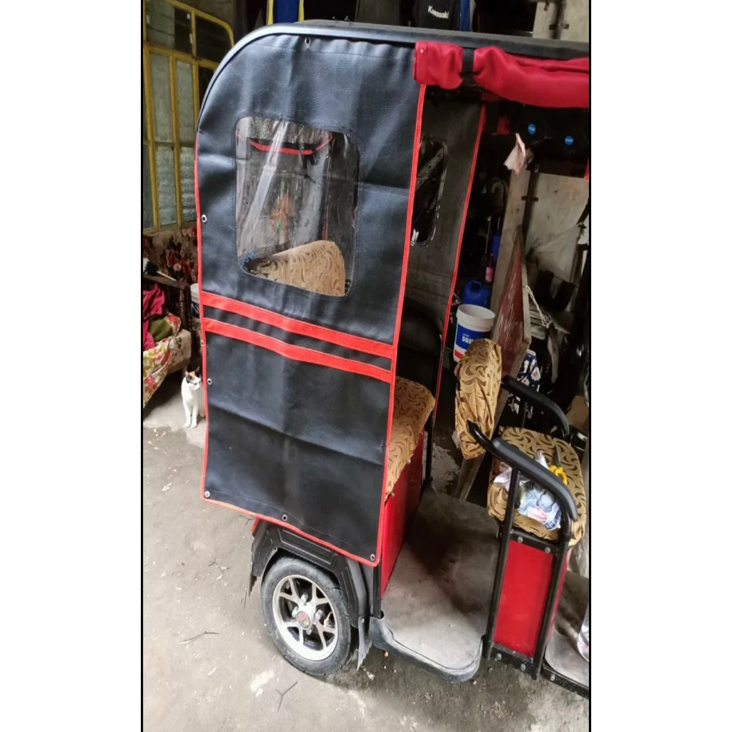 Rain Cover for Ebike NWOW ERVS3 / Leather and Plastic Tarapal for Ebike ...