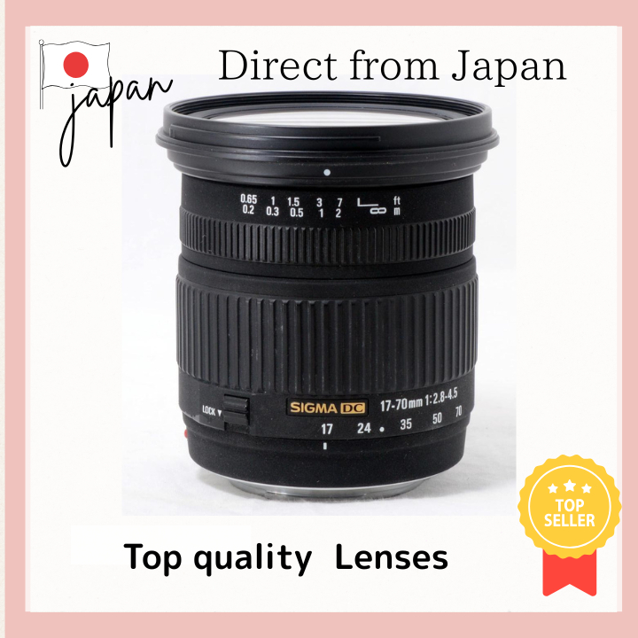 Japan Used Lens SIGMA SIGMA 17-70mm F2.8-4.5 DC for Sony α A-mount ...
