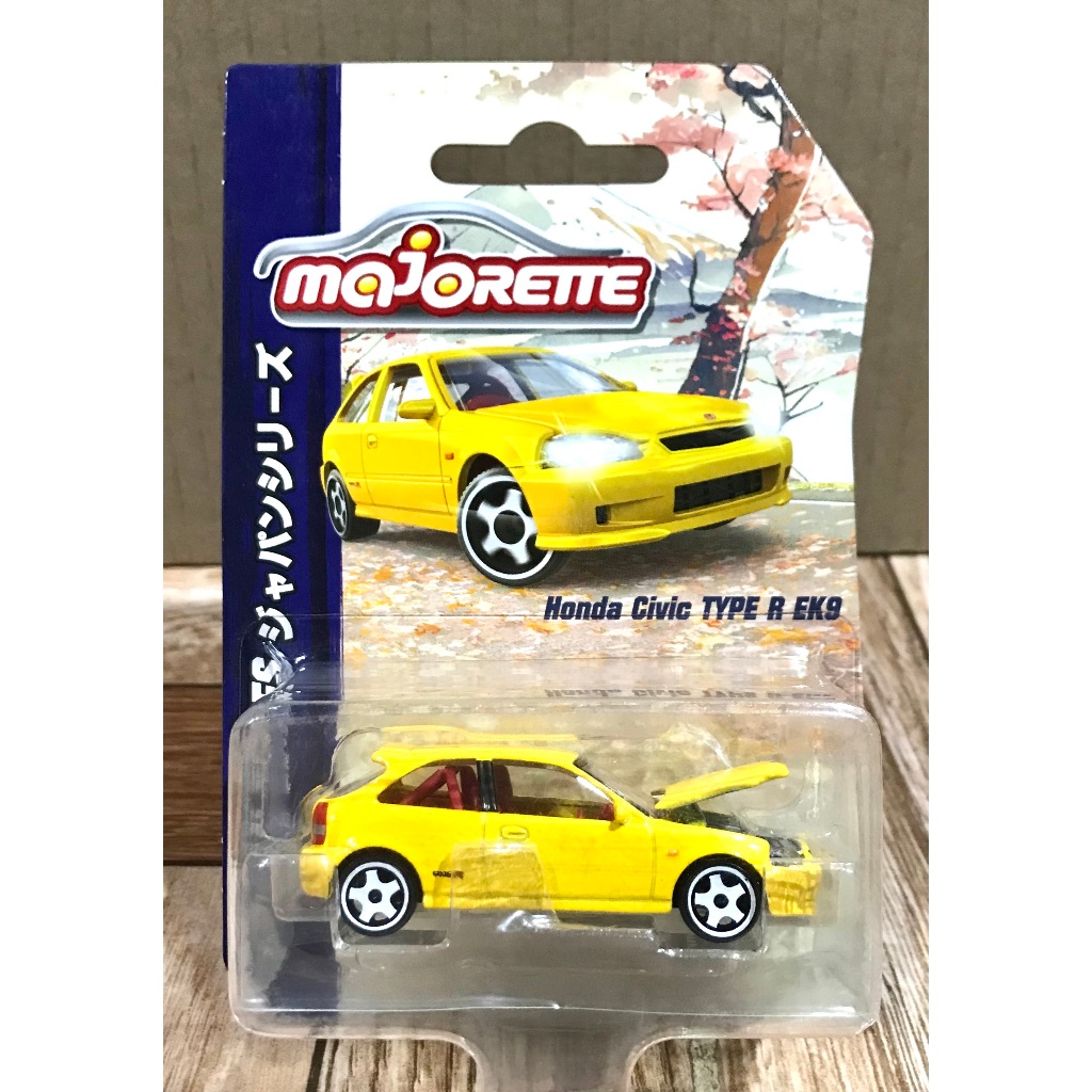 Majorette Japan Series Honda Civic Type R EK9 (Yellow) | Shopee Philippines