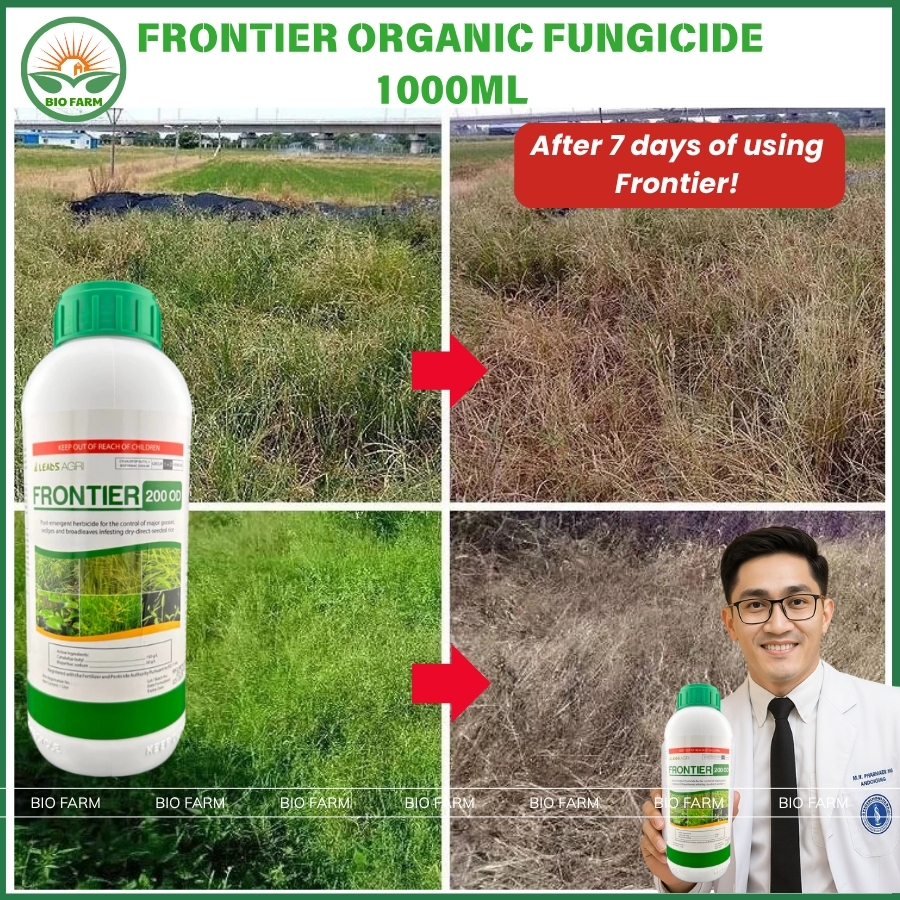 [High Rate] FRONTIER HERBICIDE 1 Liter - The Ultimate Organic Herbicide ...