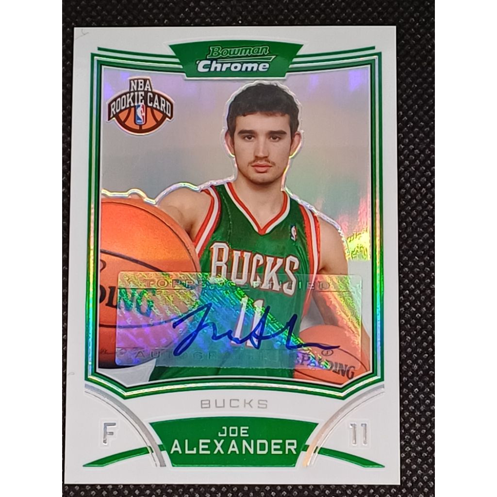 Bowman Chrome Joe Alexander RC Auto SP /50! | Shopee Philippines