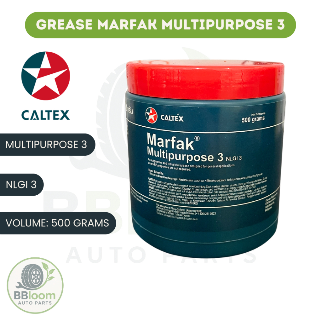 Caltex Marfak Multipurpose Grease NLGI 3 500g | Shopee Philippines