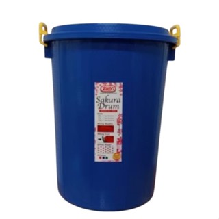 DRUM/WATER CONTAINER 50L,70L,100L, &150L ZOOEY SAKURA DRUM with HANDLE and COVER (stock no.950 ...