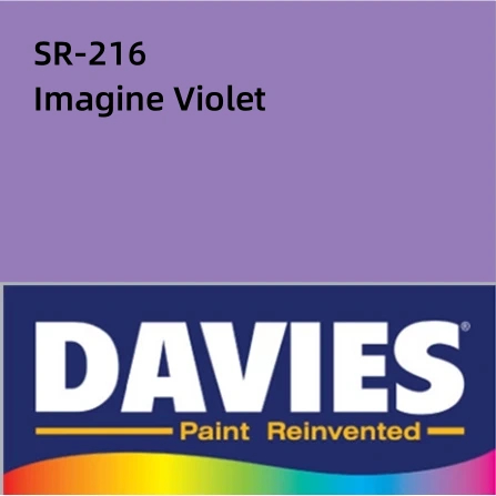 DAVIES SR 216 IMAGINE VIOLET 1LITER | Shopee Philippines