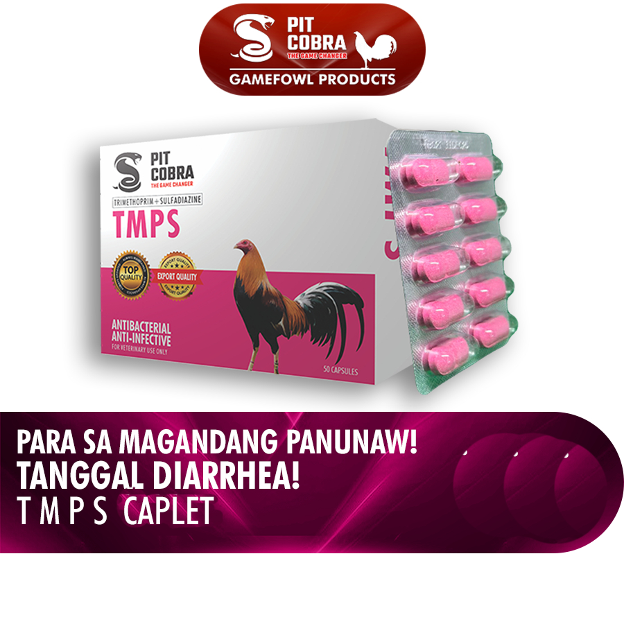 Pit Cobra TMPS Caplets - Para sa Mahusay na Panunaw ng Manok! Iba ang ...