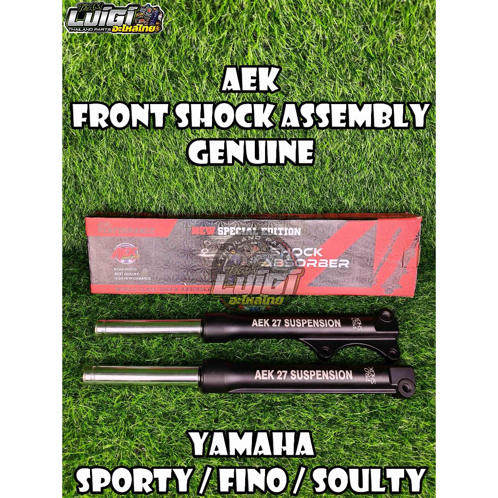 AEK FRONT SHOCK ASSEMBLY GENUINE YAMAHA MIO SPORTY / FINO / SOULTY ...