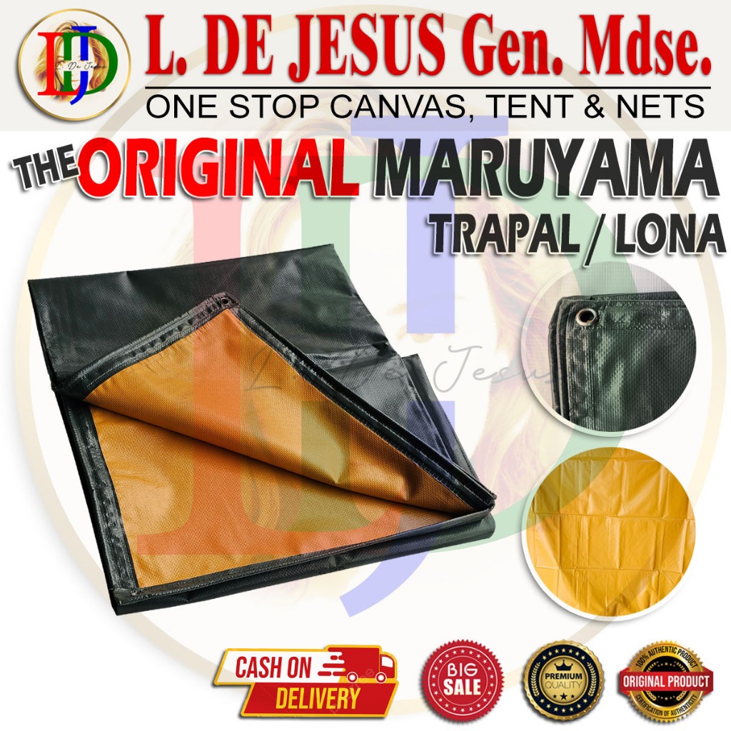 LDJ 12ft MARUYAMA JAPAN PG FLEX Mas Matibay na Lona Trapal Tarapal ...