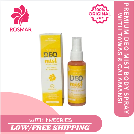 PREMIUM DEO MIST BODY SPRAY WITH TAWAS & CALAMANSI | Shopee Philippines