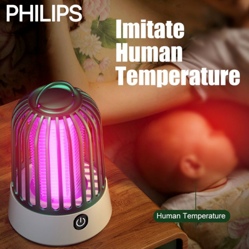 Philips Bird Cage Mosquito Killer Lamp Home Bedroom USB Plug-in Insect ...