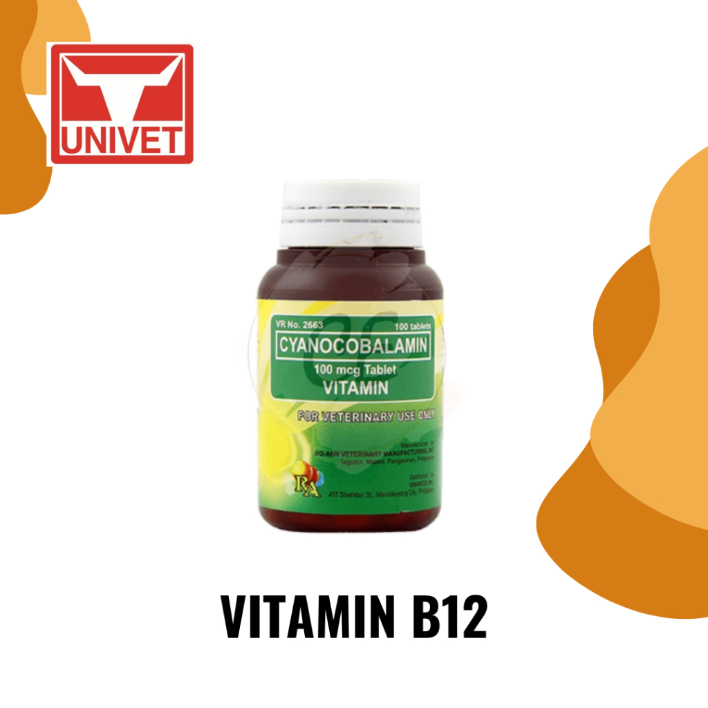 Thunderbird VITAMIN B12 Cyanocobalamin 100 Tablets | Shopee Philippines