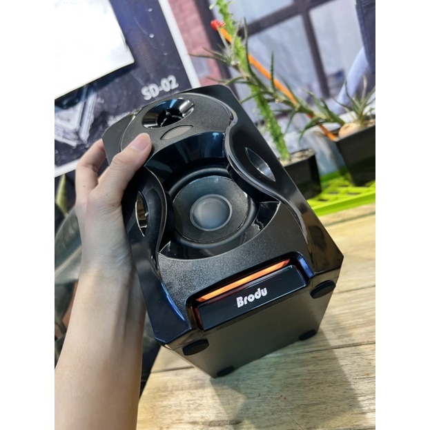 Home entertainment Super Sound Bluetooth Wooden Karaoke Speaker 4-inch ...