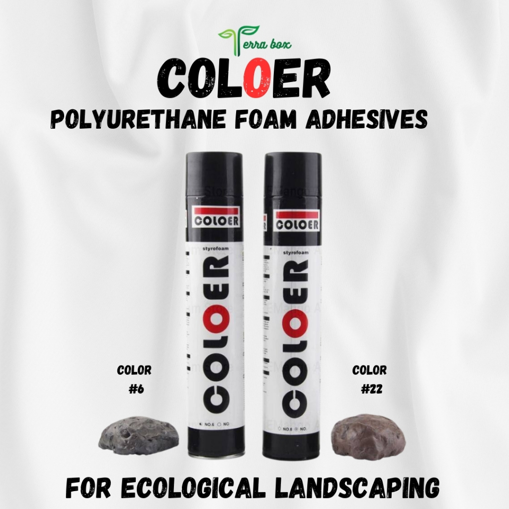 COLOER POLYURETHANE FOAM ADHESIVES (SPRAY FOAM) FOR AQUASCAPE AND ...
