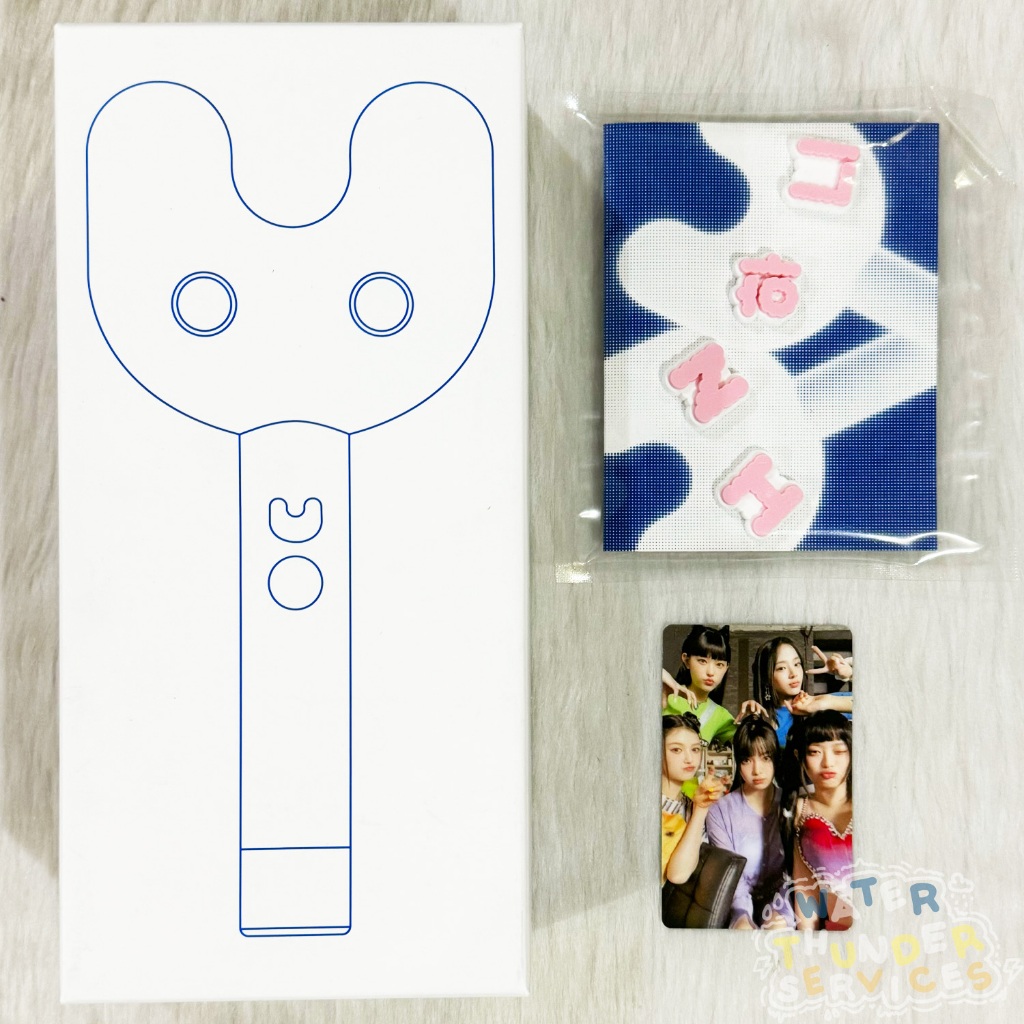 NEWJEANS Binky Bong Official Lightstick SEALED MINJI HANNI DANIELLE ...