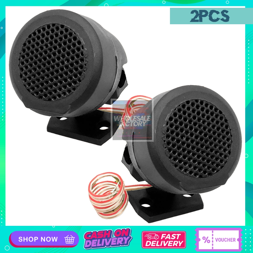 WHOLESALE Speaker Tweeter Mini Piezo Tweeter Round With Stand & Grills ...