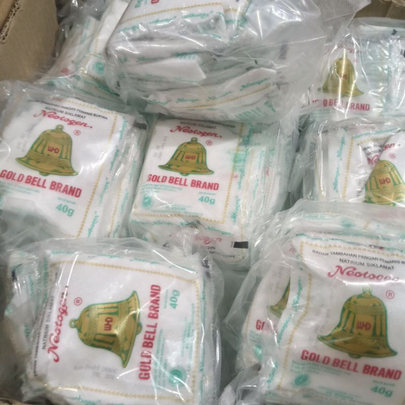 MAGIC SUGAR Neotogen Golden Bell Brand Sweetener Sugar 1pack=10pcs of ...