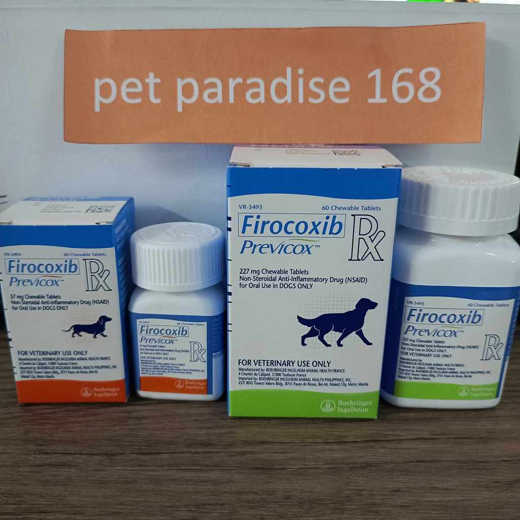 Firocoxib PREVICOX for Dogs 57mg & 227mg per tab/pc (Authentic BI Meds ...