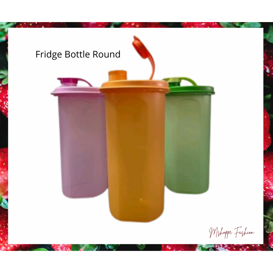 TUPPERWARE Fridge Bottle Round MX CLR 650 mL | Shopee Philippines