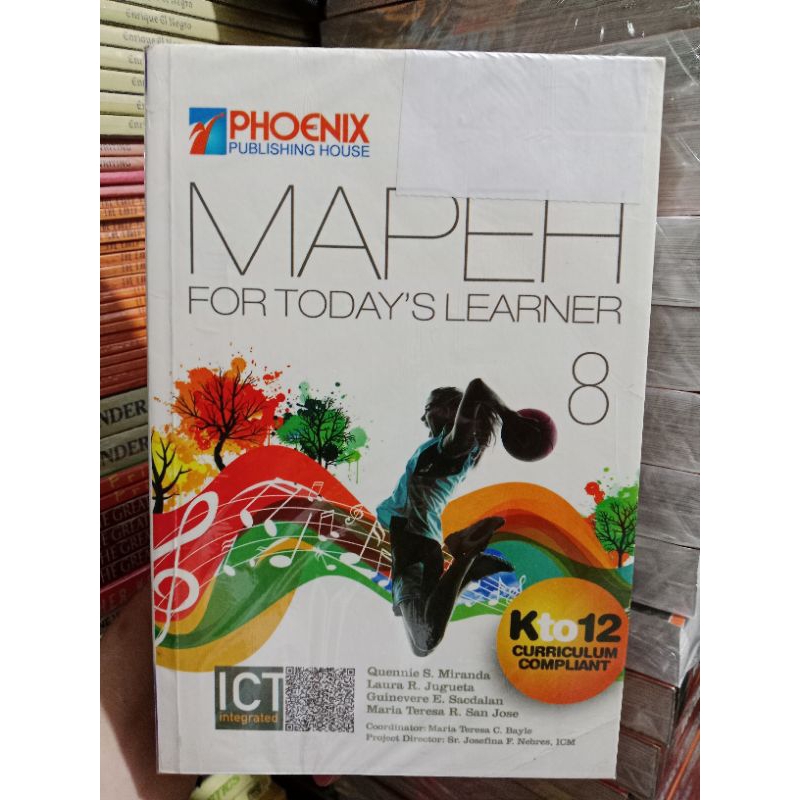 MAPEH FOR TODAY'S LEARNER GRADE 8 ( SECOND HAND ) | Shopee Philippines