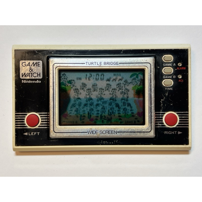 NINTENDO GAME AND & WATCH Turtle Bridge 1982 Playable Direct From Japan ...