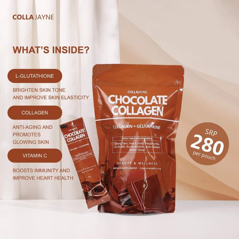 COLLAJAYNE CHOCOLATE COLLAGEN | Shopee Philippines