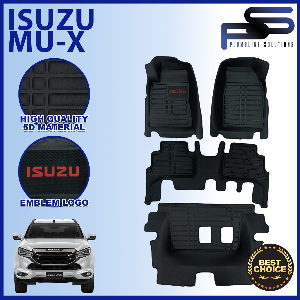 5D / 5D Carbon fiber Deep Dish Matting for Isuzu MU-X MUX 2013 - 2020 / ...