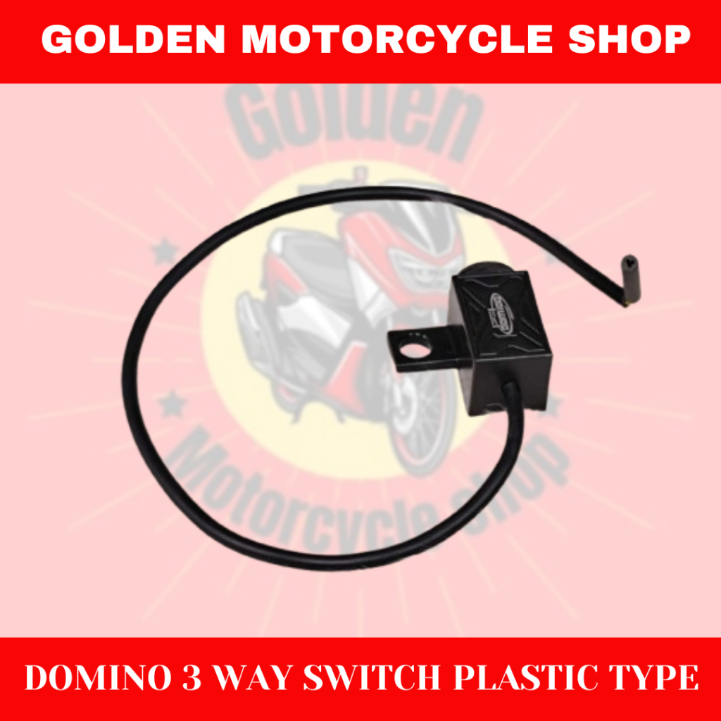 UNIVERSAL MINI DRIVING LIGHT DOMINO 3 WAY SWITCH PLASTIC MOUNT(LEFT ...