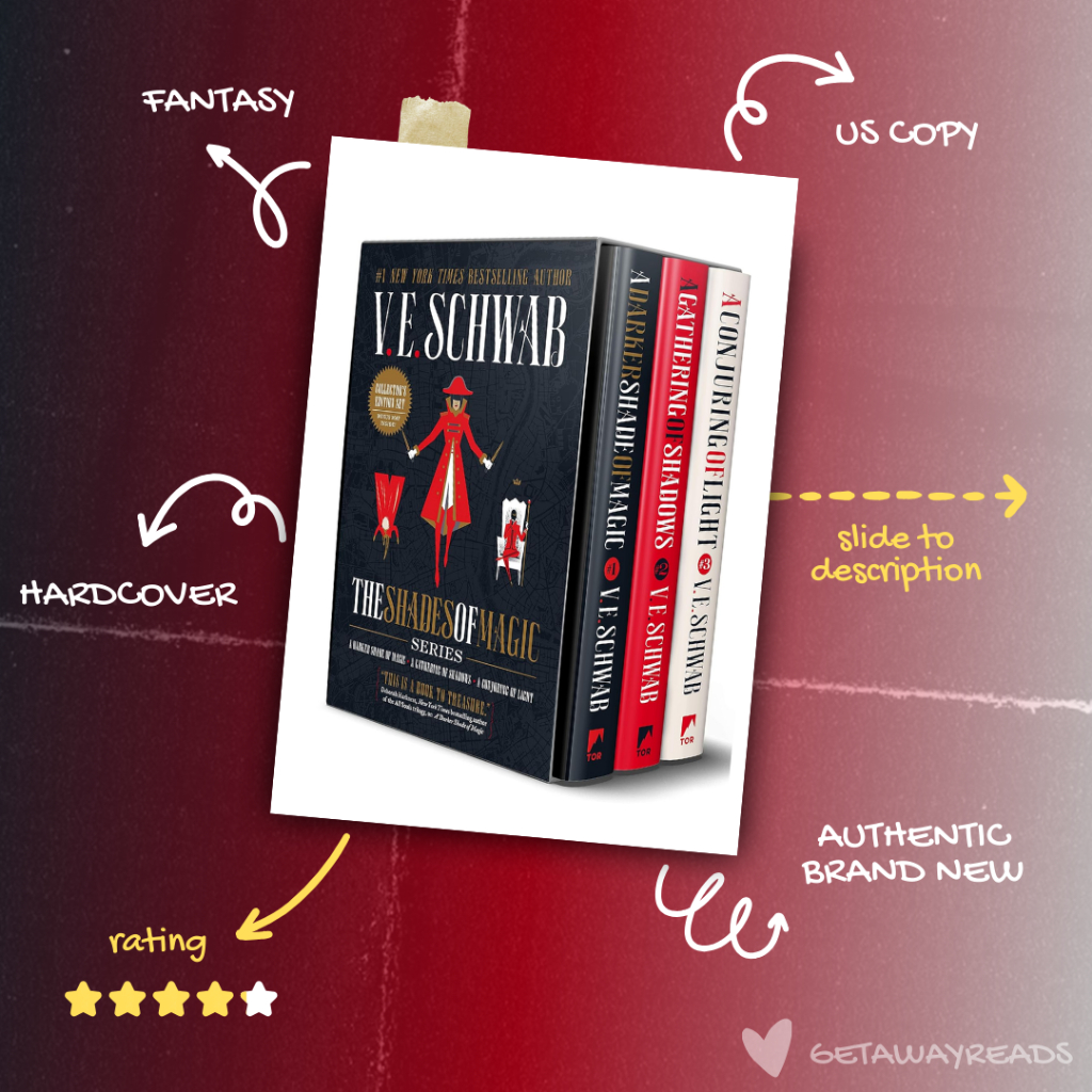 Shades of Magic Collector's Editions Boxed Set by V.E. Schwab ...