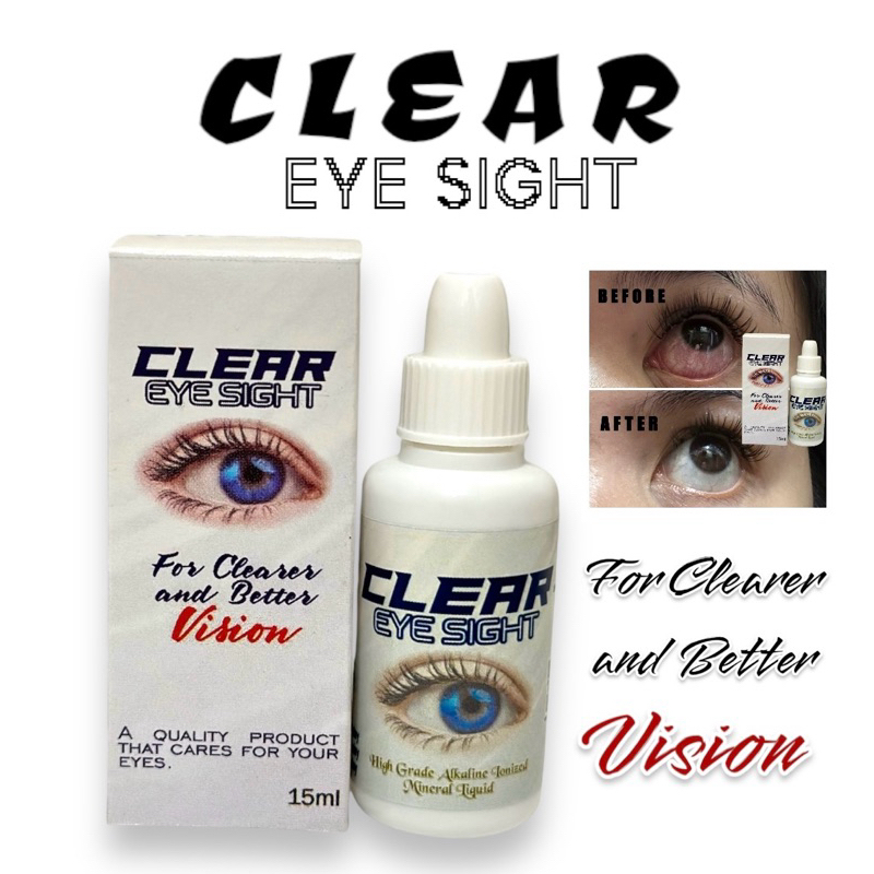 Clear Vision Clear Eye Sight Eye Refreshing Drops 15ml For Clearer and ...