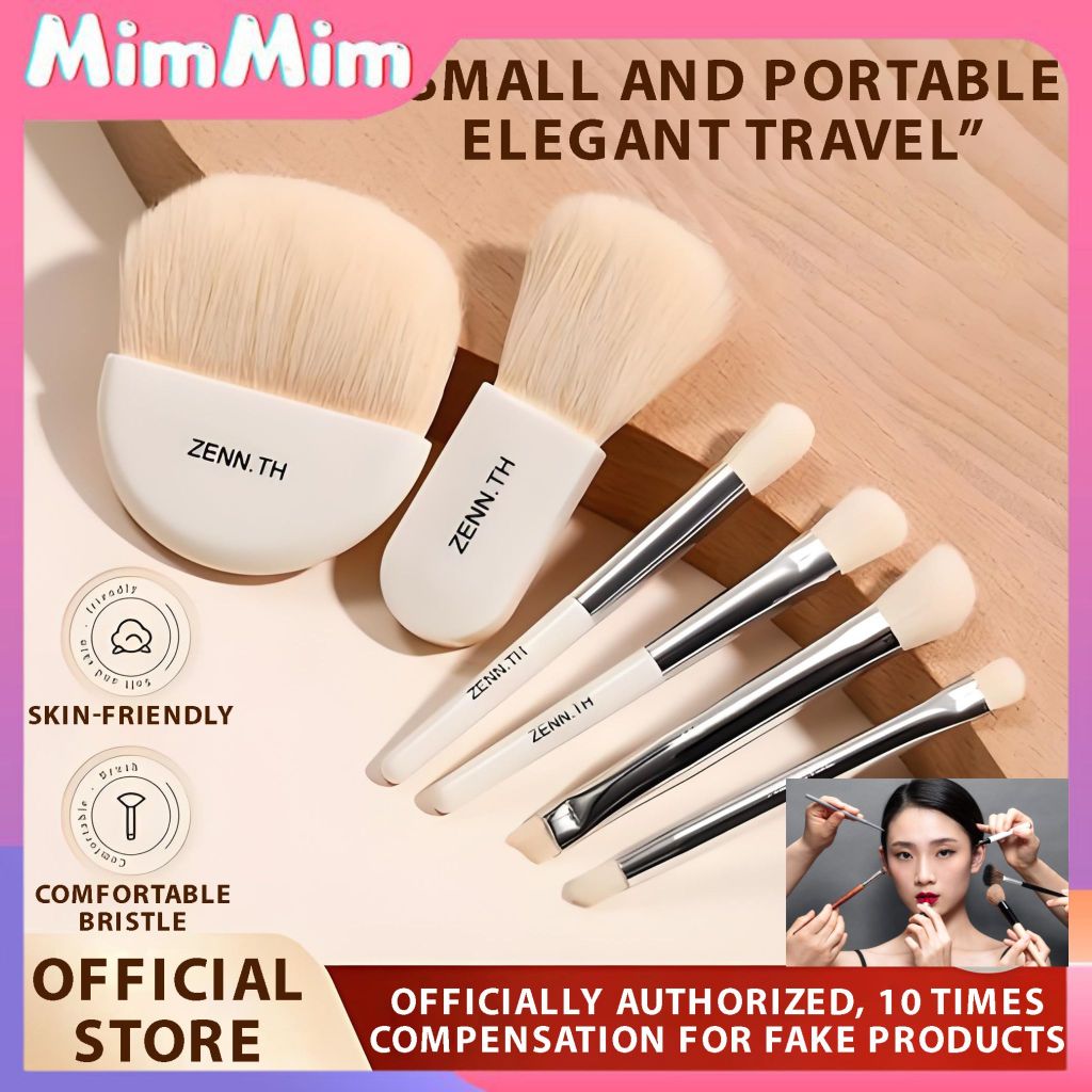 Mini Make up Brush Set Portable Small Travel Set Eye Shadow Blush Brush ...