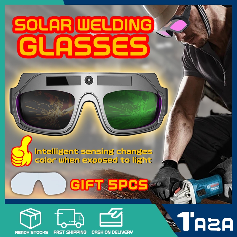 Solar Welding Mask Welding Goggles Auto Darkening Welding Glasses Anti ...
