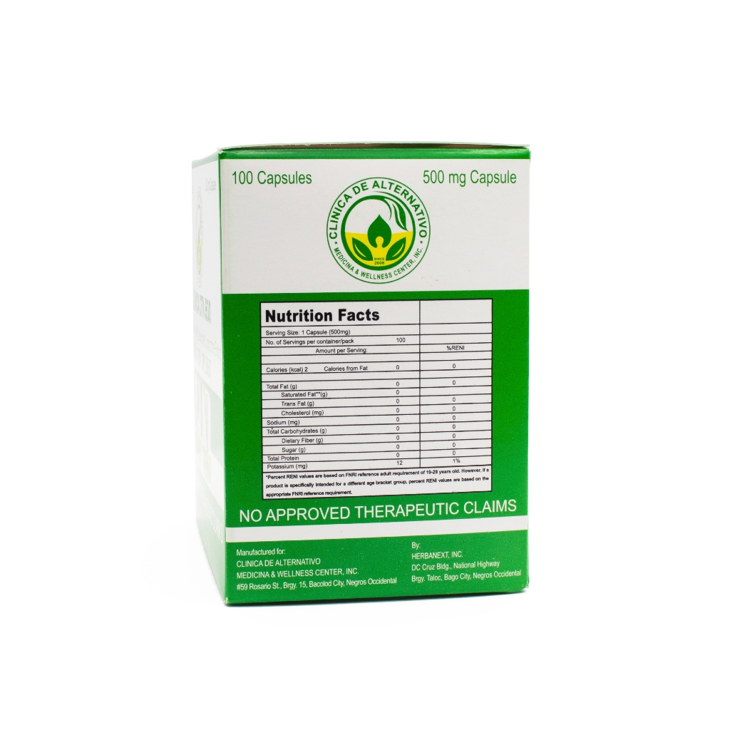 Clinica DTX 500 Ampalaya Leaves with Desugared Sugar Cane Extract Food ...
