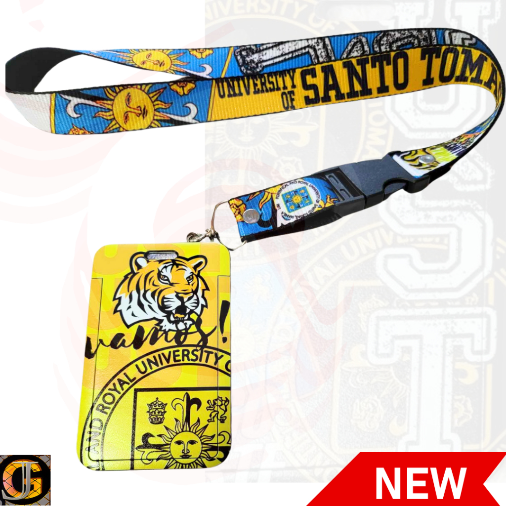 jg New UST Lanyards Id lace Durable Holder & Name Tags 1INCH | Shopee ...